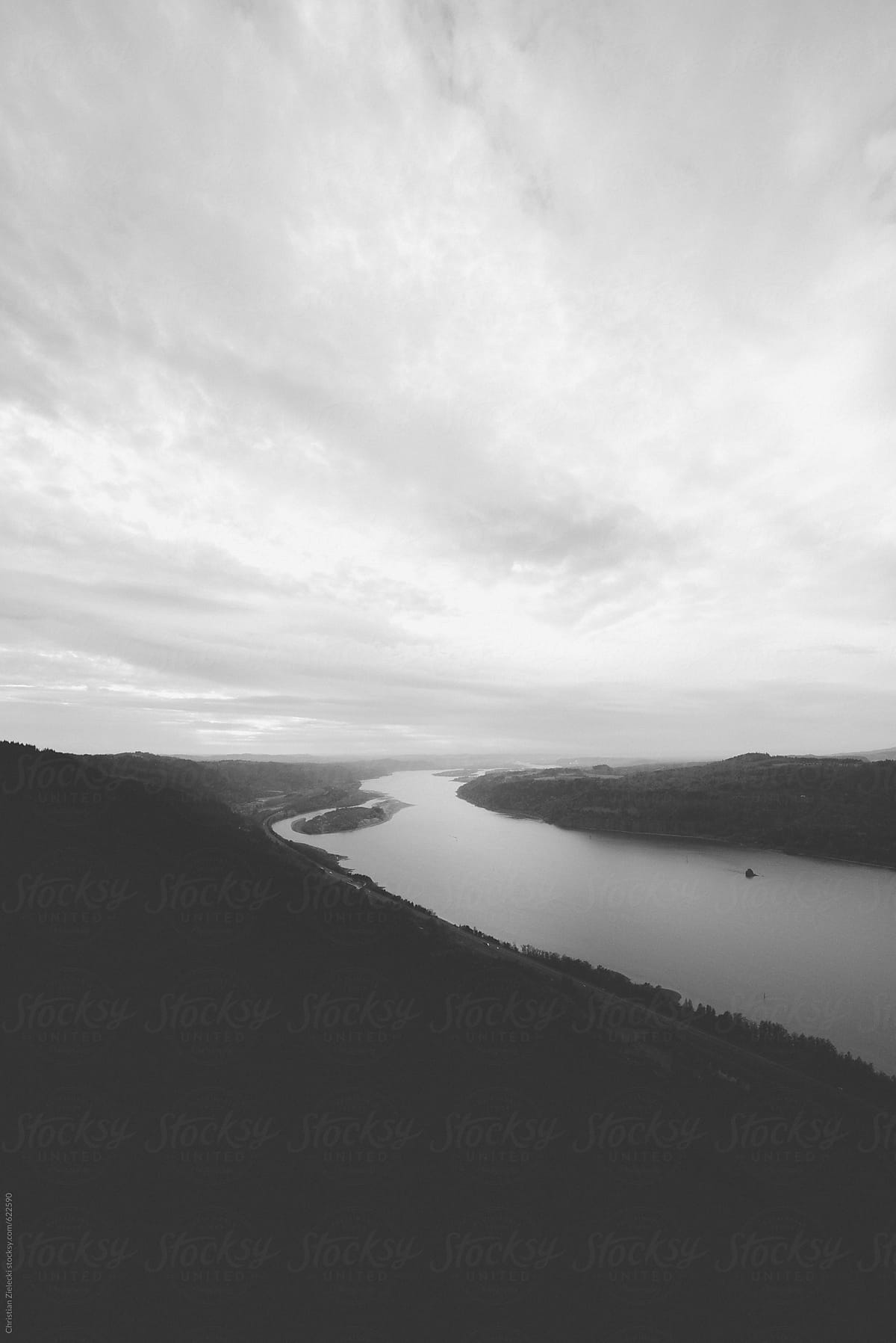 A Big River Flowing Through A Gorge By Stocksy Contributor Chris
