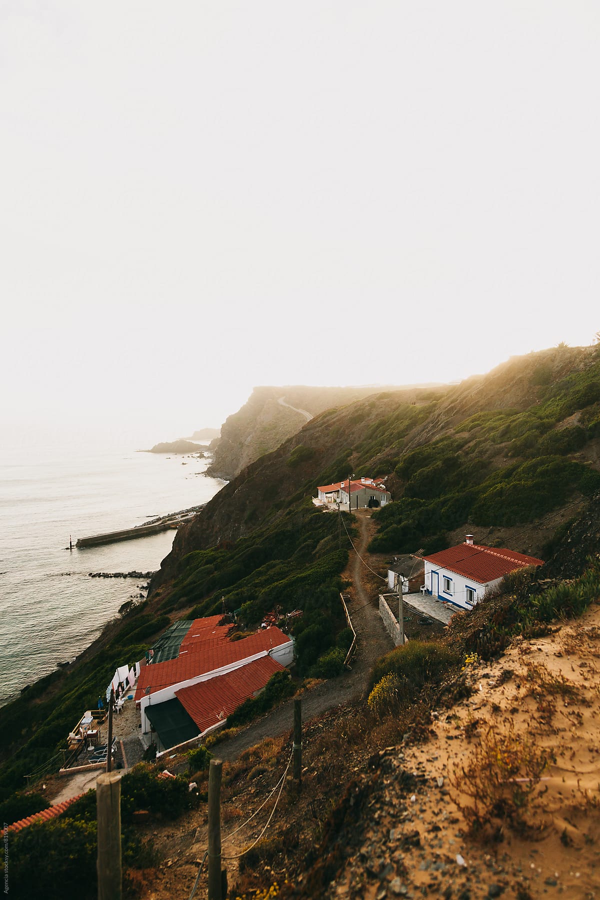 "House On The Cliffa" by Stocksy Contributor "Agencia" - Stocksy