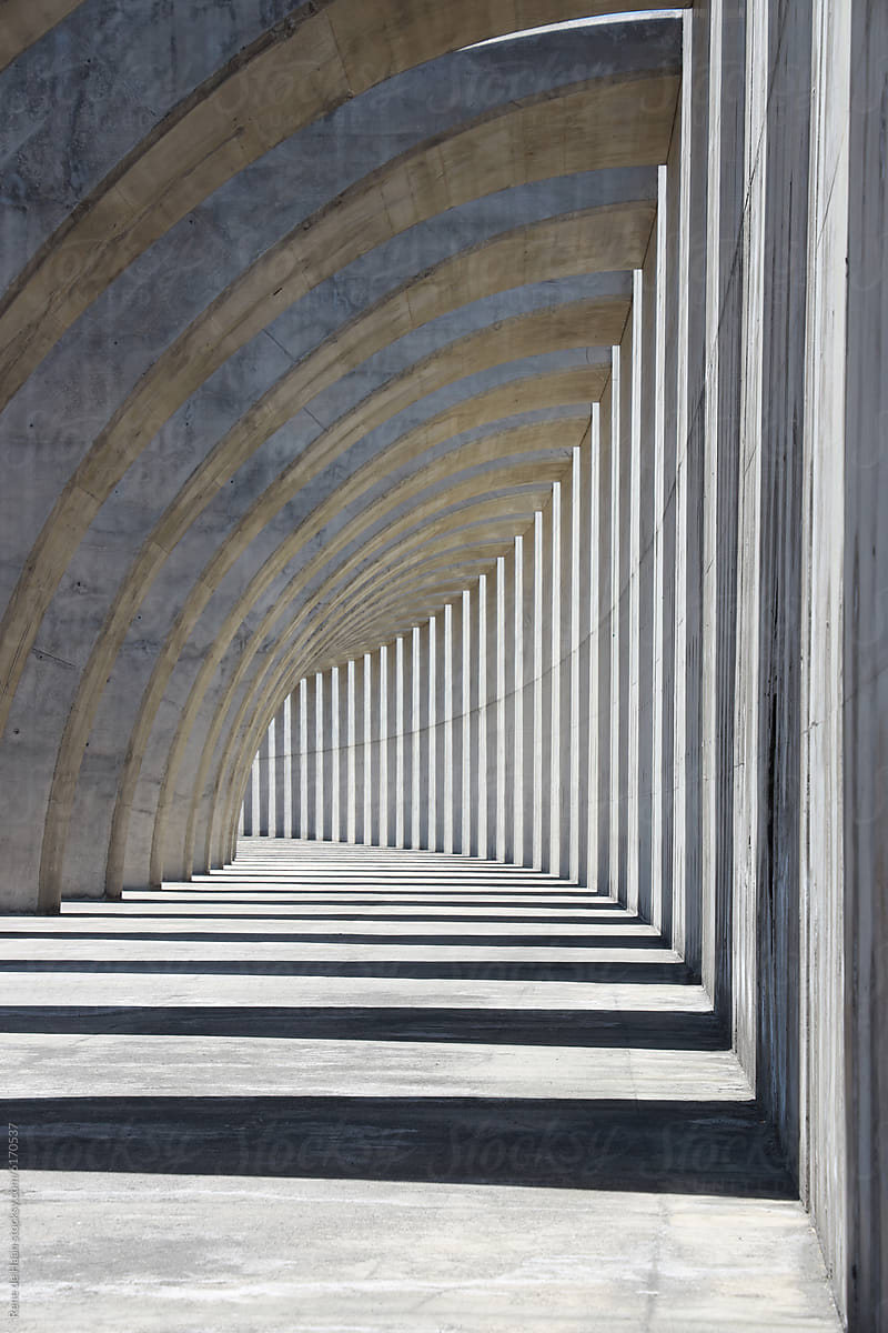 "Concrete Arches" by Stocksy Contributor "Rene de Haan" - Stocksy