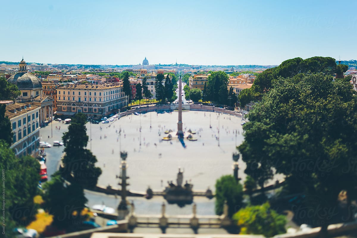 "Rome Cityscape In Summer" by Stocksy Contributor "Vero." - Stocksy