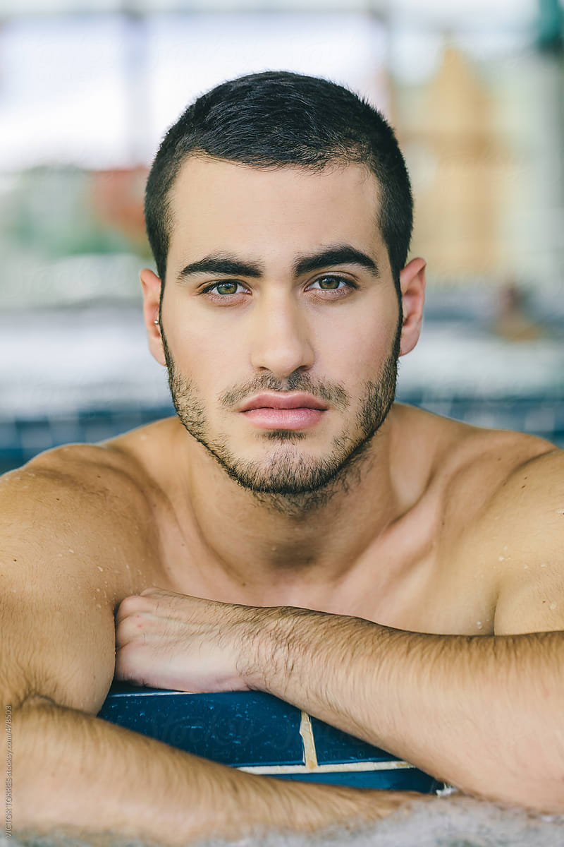 "Handsome Man Relaxing In A Spa Center" by Stocksy Contributor "VICTOR ...