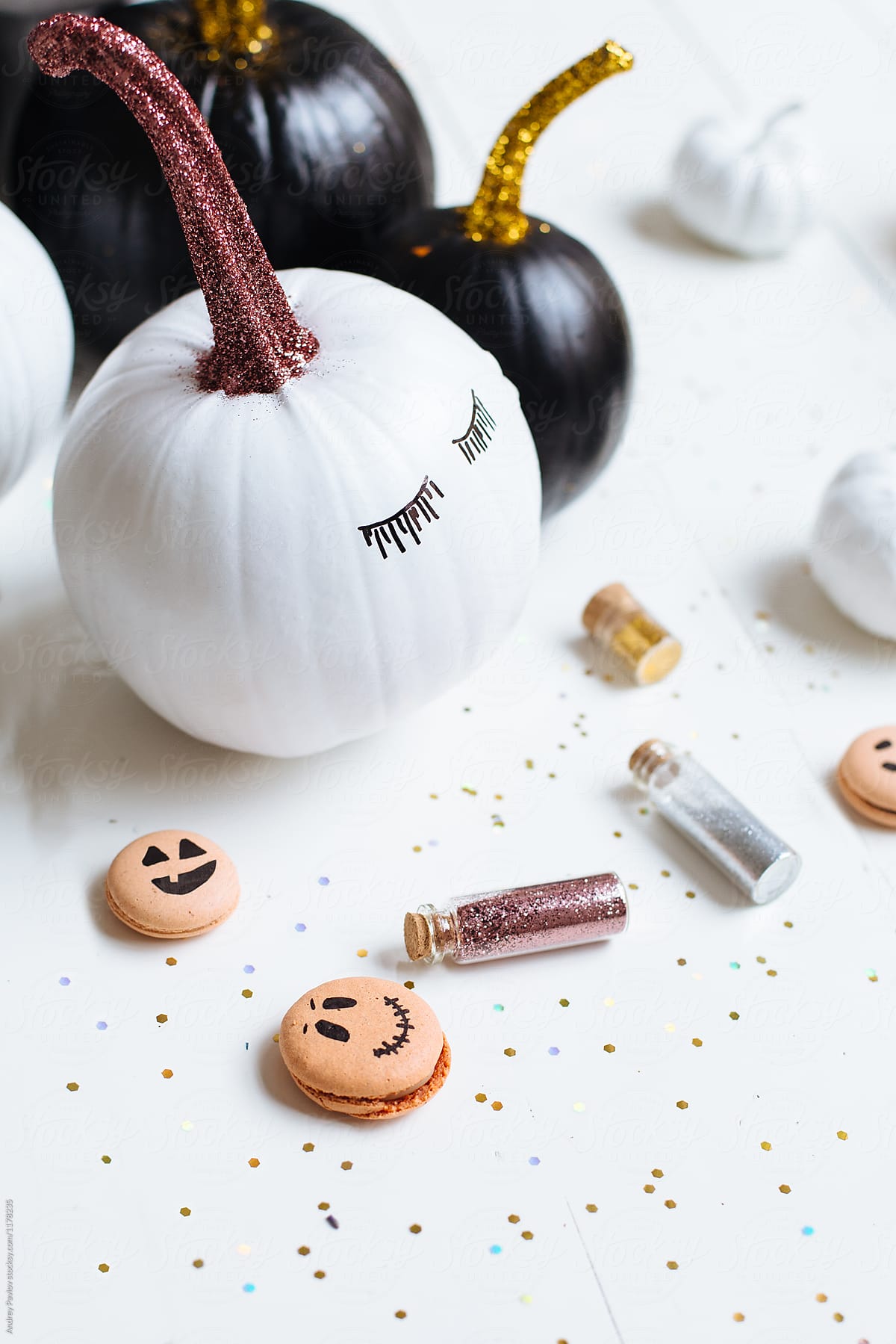 "Sleeping Pumpkin Cookies" by Stocksy Contributor "Andrey Pavlov" - Stocksy
