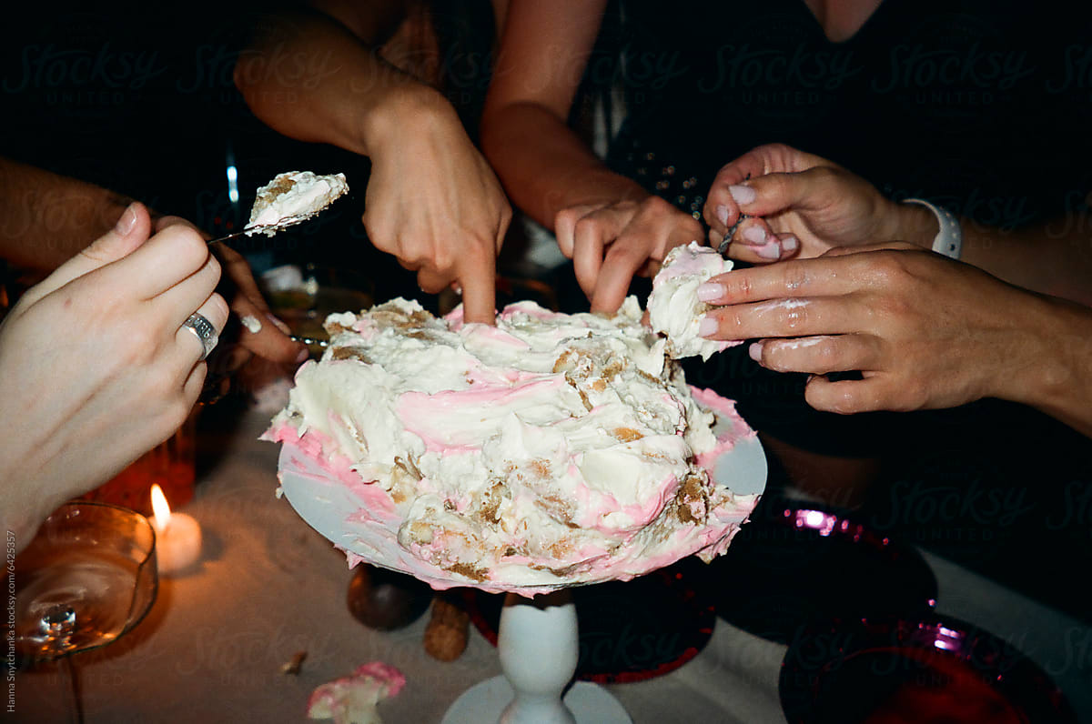 "Destroyed Cake" by Stocksy Contributor "Hanna Snytchanka" - Stocksy