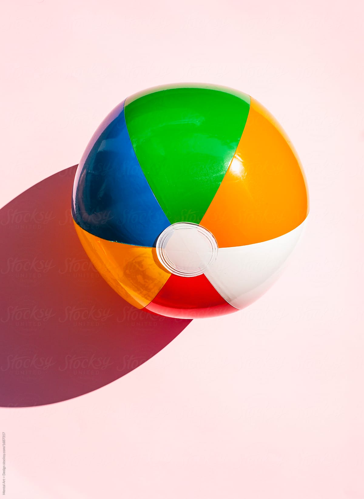 "Summer Beach Ball" by Stocksy Contributor "Mental Art + Design" - Stocksy