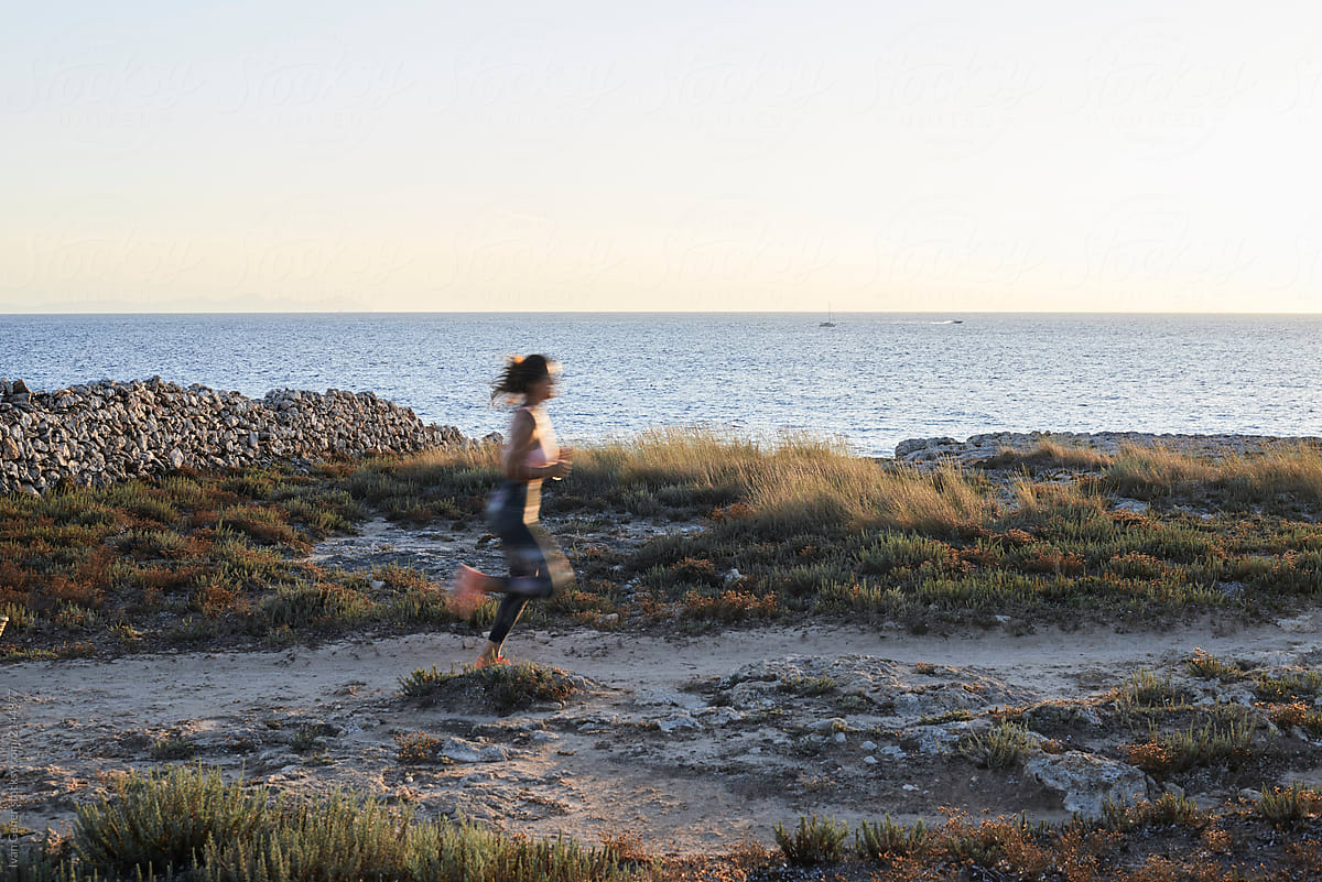 "Female Runner Blur In Motion" by Stocksy Contributor "Ivan Gener ...