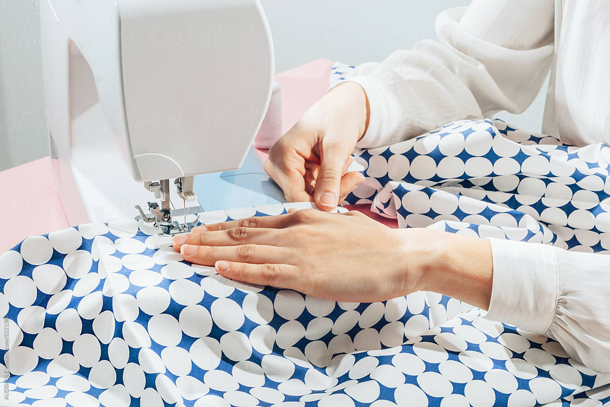 "Tailor Working At Sewing Machine" by Stocksy Contributor "AUDSHULE ...