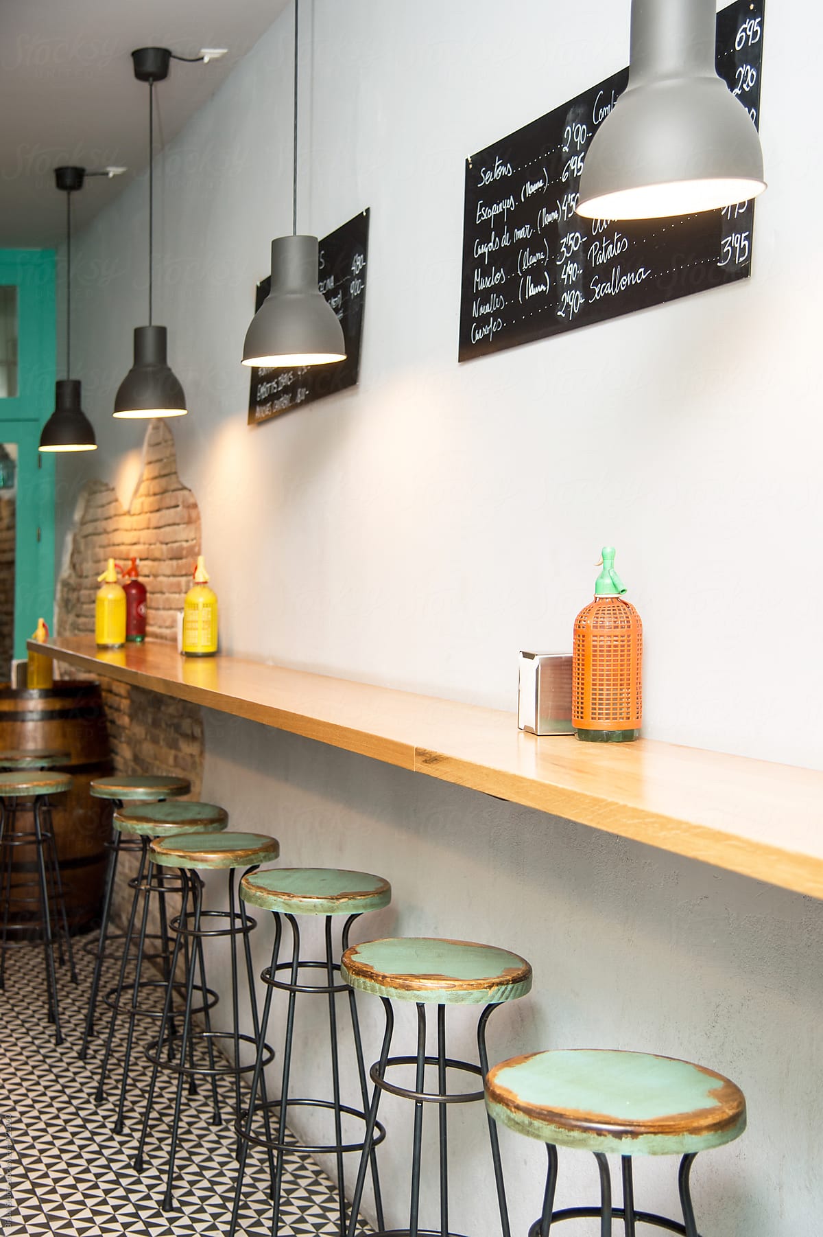 "Interior Of A Tapas Bar" by Stocksy Contributor "Bisual Studio" - Stocksy