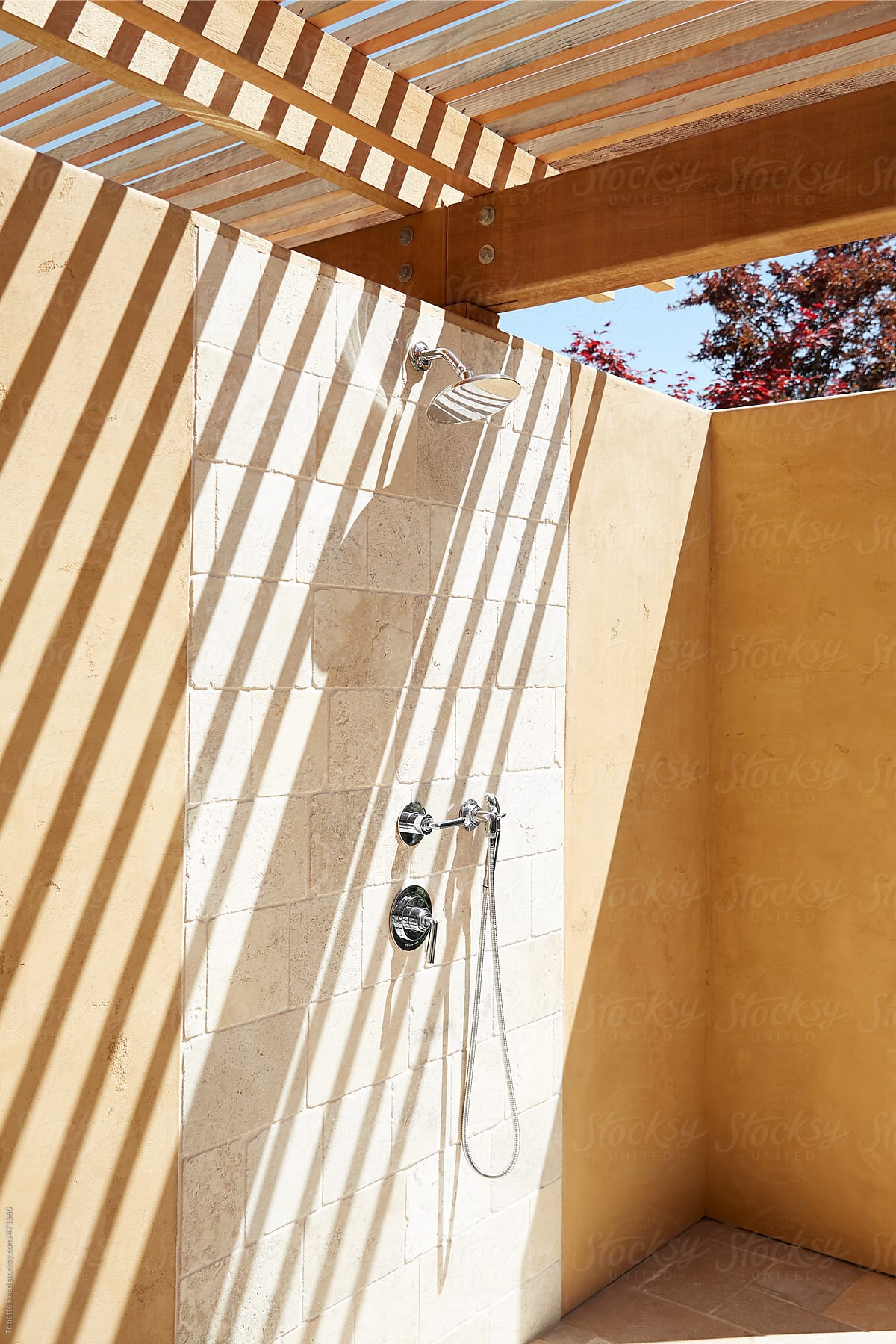 "Outdoor Shower At Luxury Hotel And Resort" by Stocksy Contributor ...