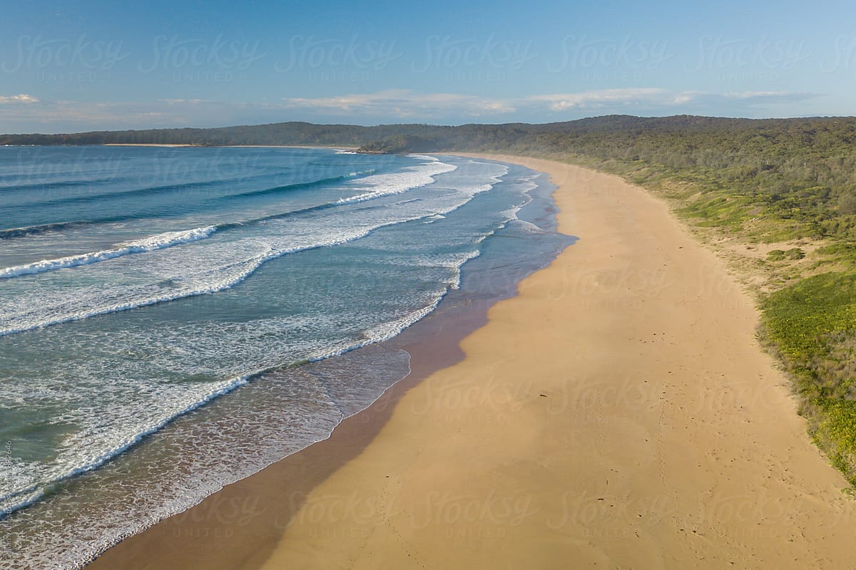 "Empty Natural Beach, NSW, Australia" by Stocksy Contributor "Gillian ...