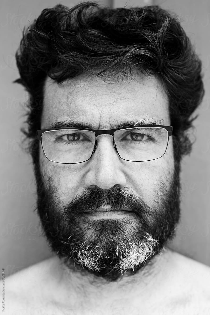 "Disheveled Man" by Stocksy Contributor "Maite Pons" - Stocksy