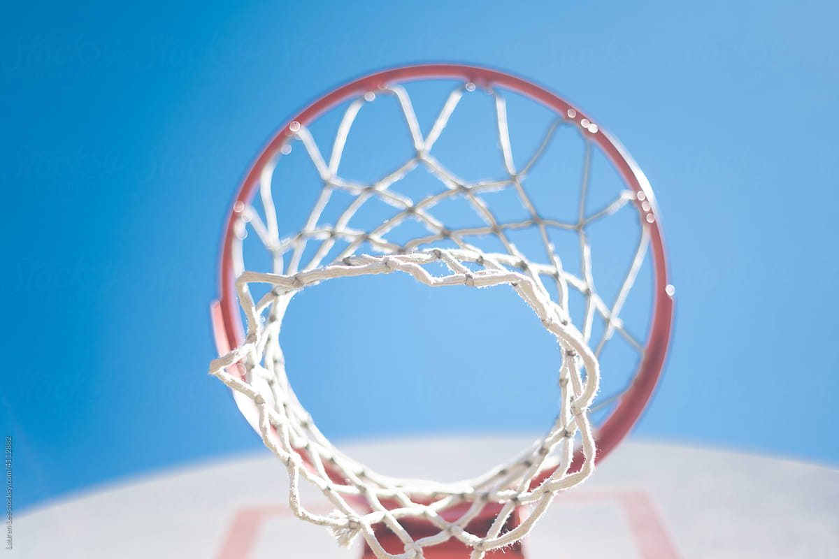 "Basketball Hoop And Net" by Stocksy Contributor "Lauren Lee" - Stocksy