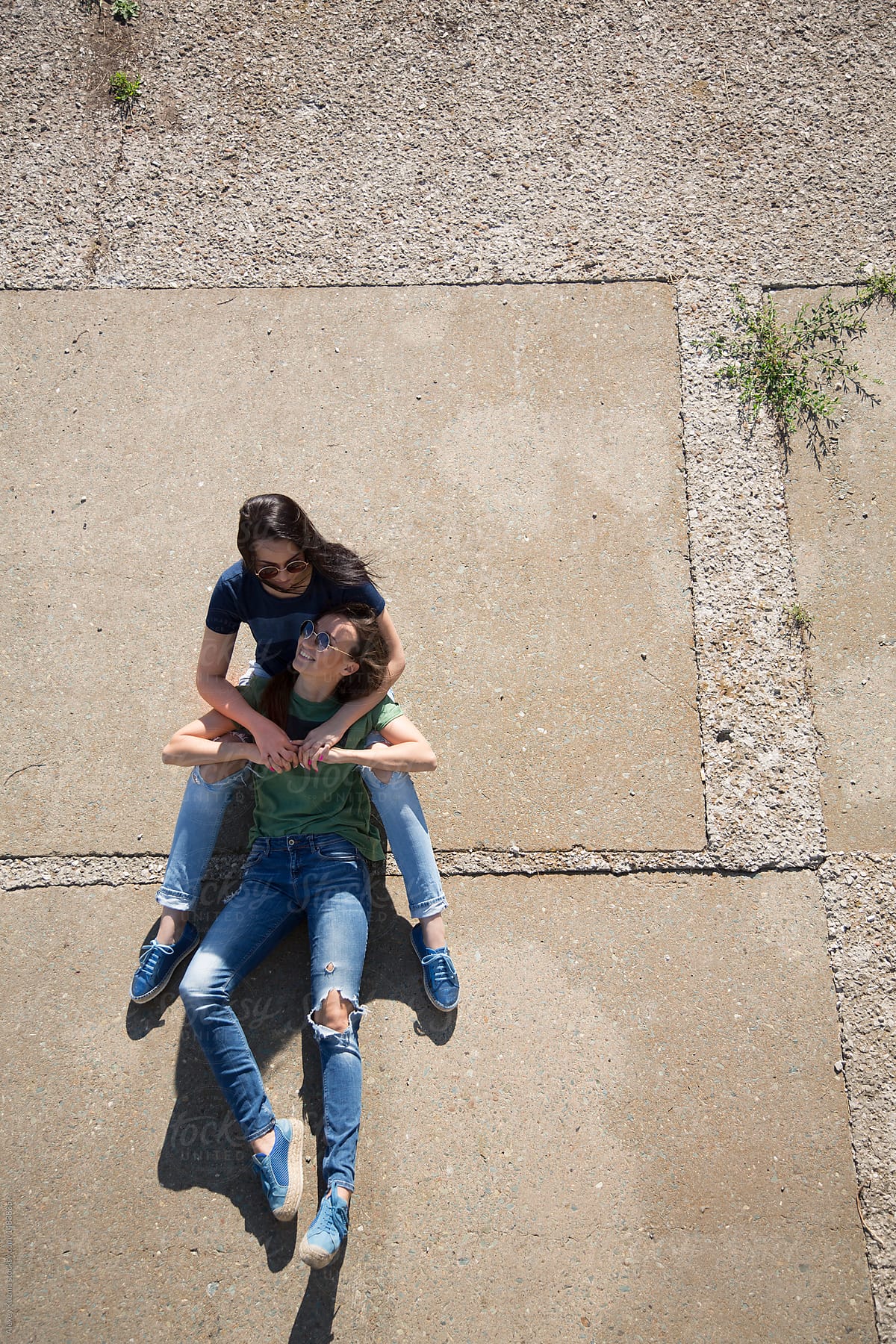 "Young Women In Love (top View)" by Stocksy Contributor "Alexey Kuzma ...