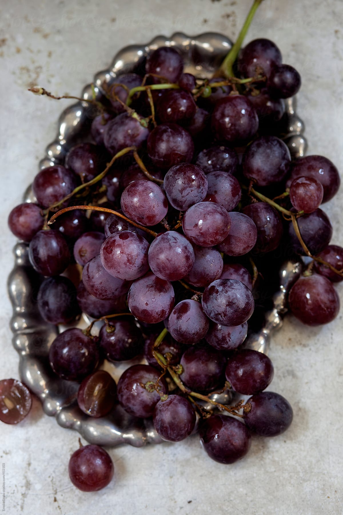 "Fresh Red Grapes" by Stocksy Contributor "Emoke Szabo" - Stocksy