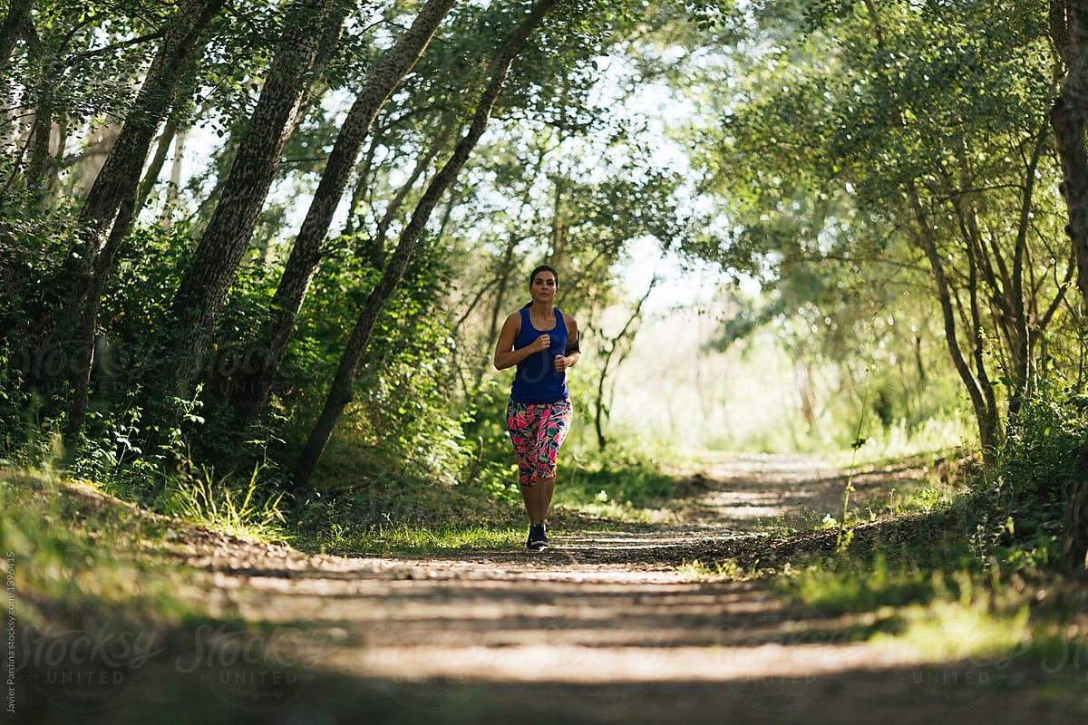 "Woman Running At Park" by Stocksy Contributor "Pardina Studio x Katya ...