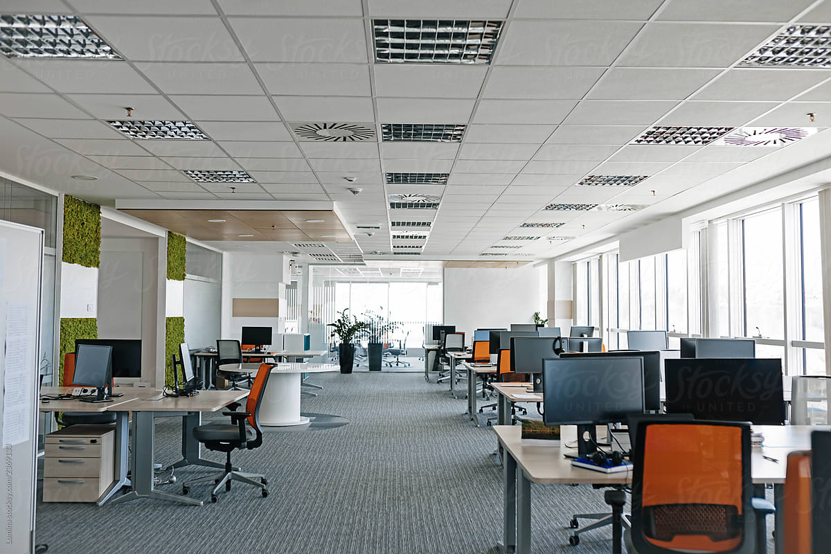 "Open Space Office" by Stocksy Contributor "Lumina" - Stocksy