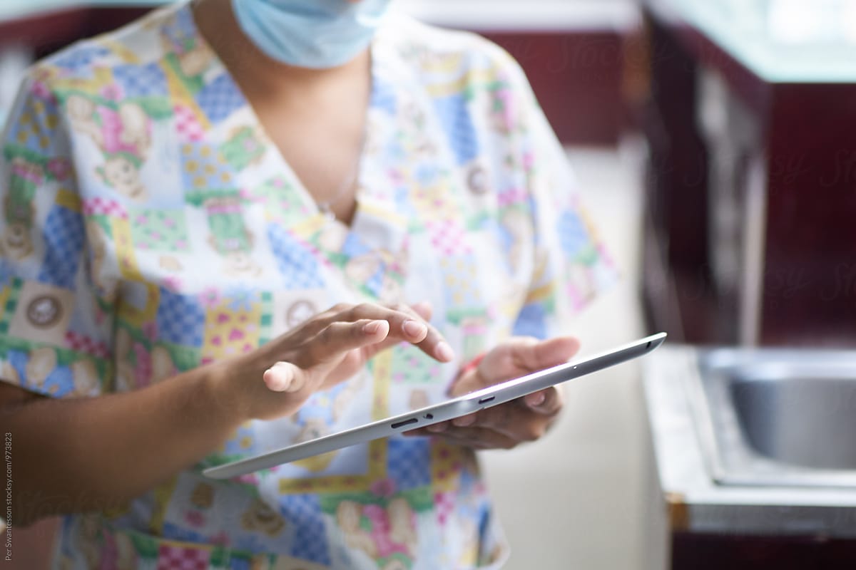 "Doctor's Healthcare Tablet: Medical Doctor" by Stocksy Contributor ...
