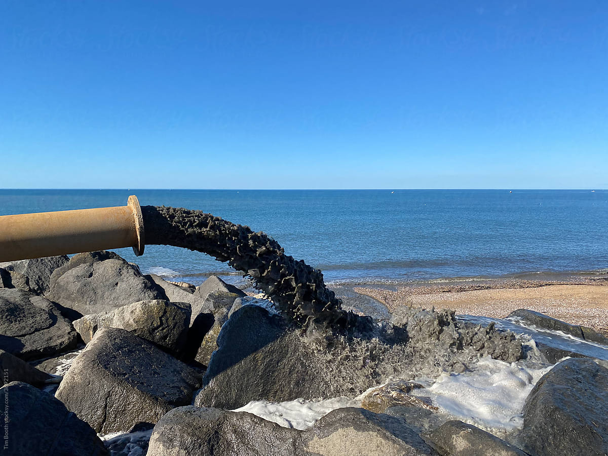 "Out-flow Pipe" by Stocksy Contributor "Tim Booth" - Stocksy