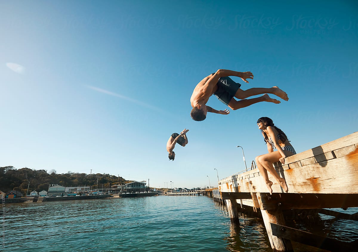 "Summer Fun With Friends" by Stocksy Contributor "Colin Anderson" - Stocksy