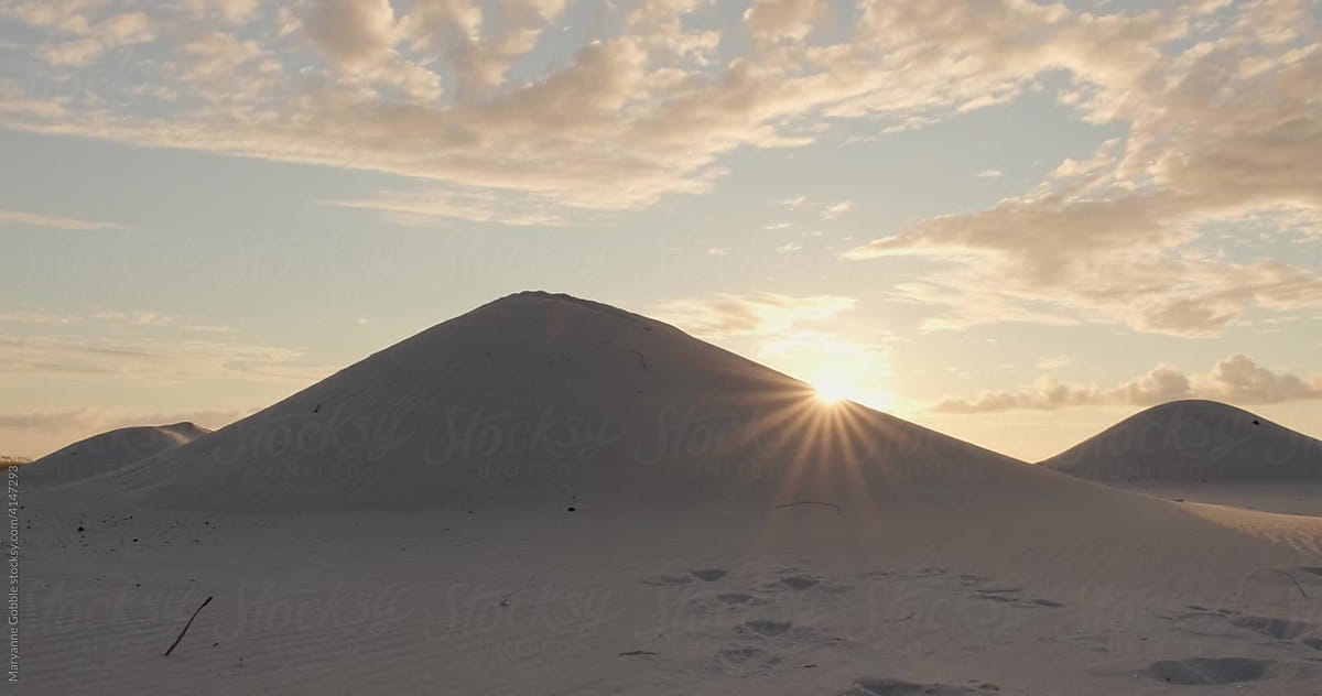 "Sunlight Behind Sand Dunes On The Beach" by Stocksy Contributor ...