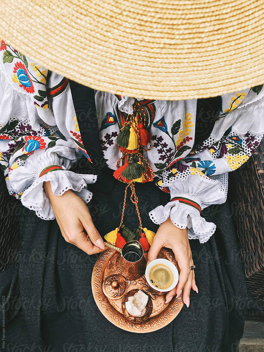 "Drinking Traditional Turkish Coffee" by Stocksy Contributor "Maja ...