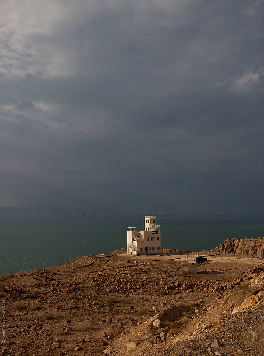 "Border Guard Tower - Jordan" by Stocksy Contributor "Freek Zonderland ...