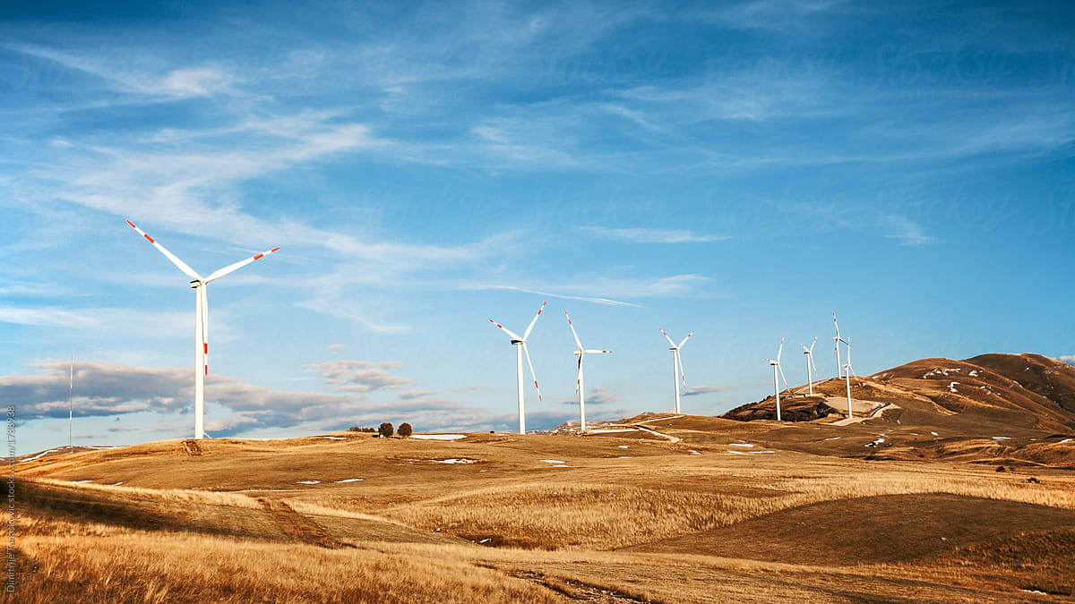 "Wind Park" by Stocksy Contributor "Dimitrije Tanaskovic" - Stocksy