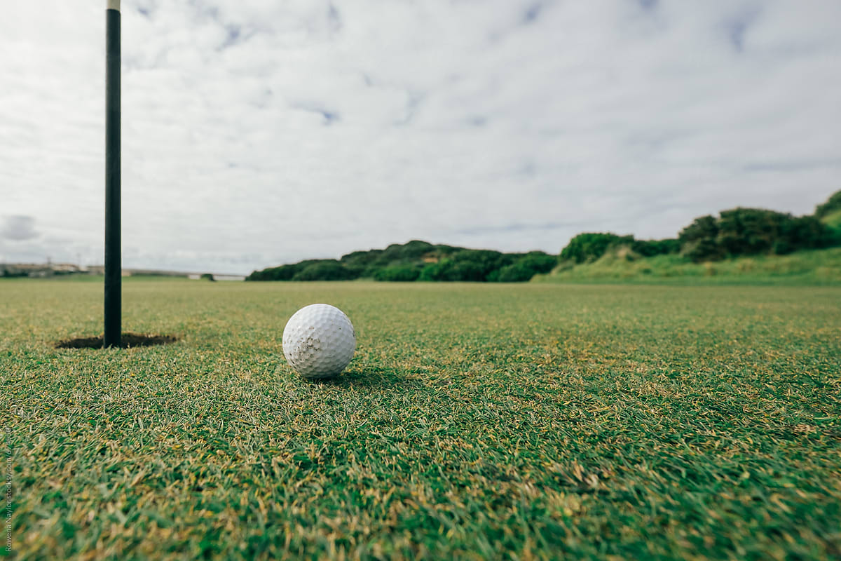 "Golf Course With Copy Space" by Stocksy Contributor "Rowena Naylor ...