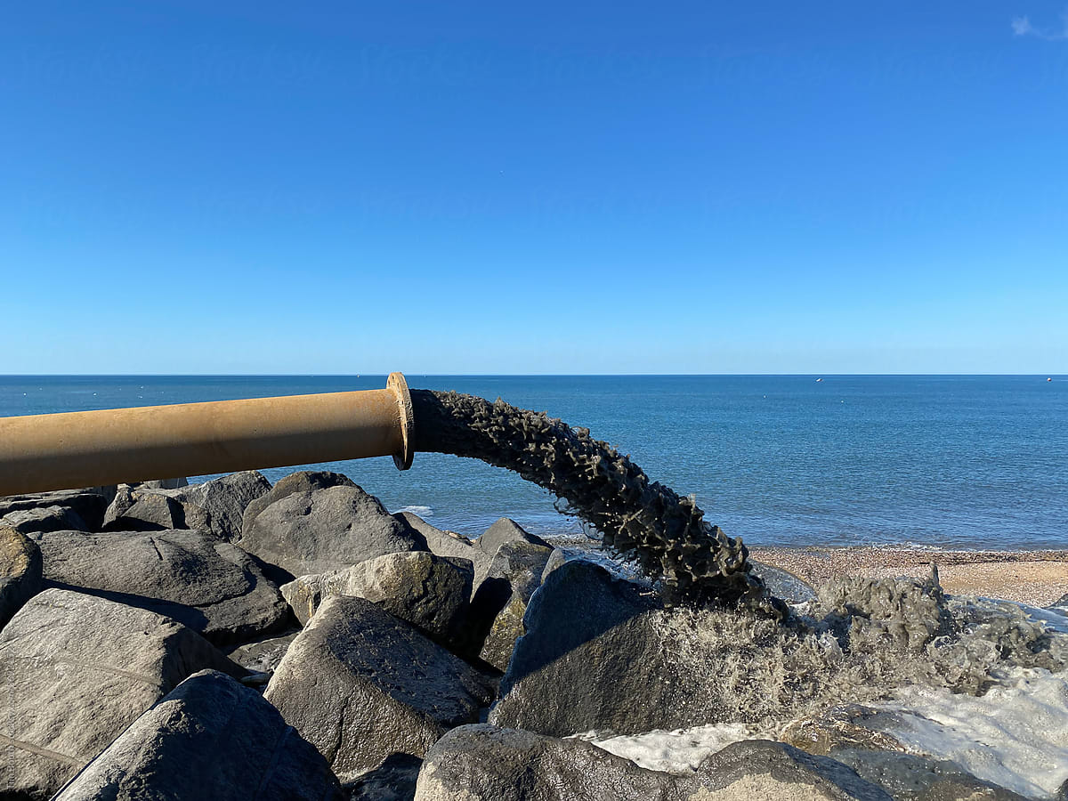 "Out-flow Pipe" by Stocksy Contributor "Tim Booth" - Stocksy