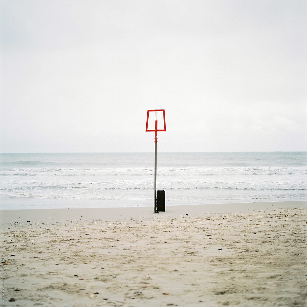 "Calm Beach Scene" by Stocksy Contributor "Andrew Spencer" - Stocksy