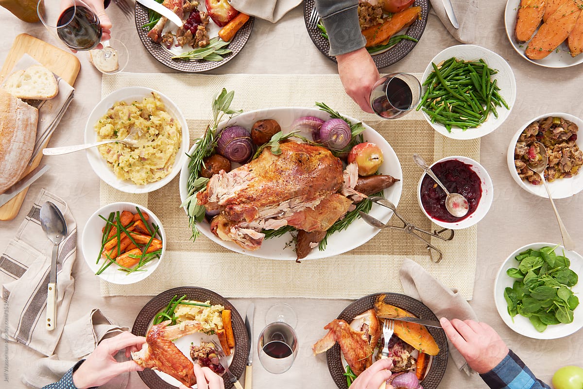 "Thanksgiving Turkey Dinner" by Stocksy Contributor "Jeff Wasserman ...