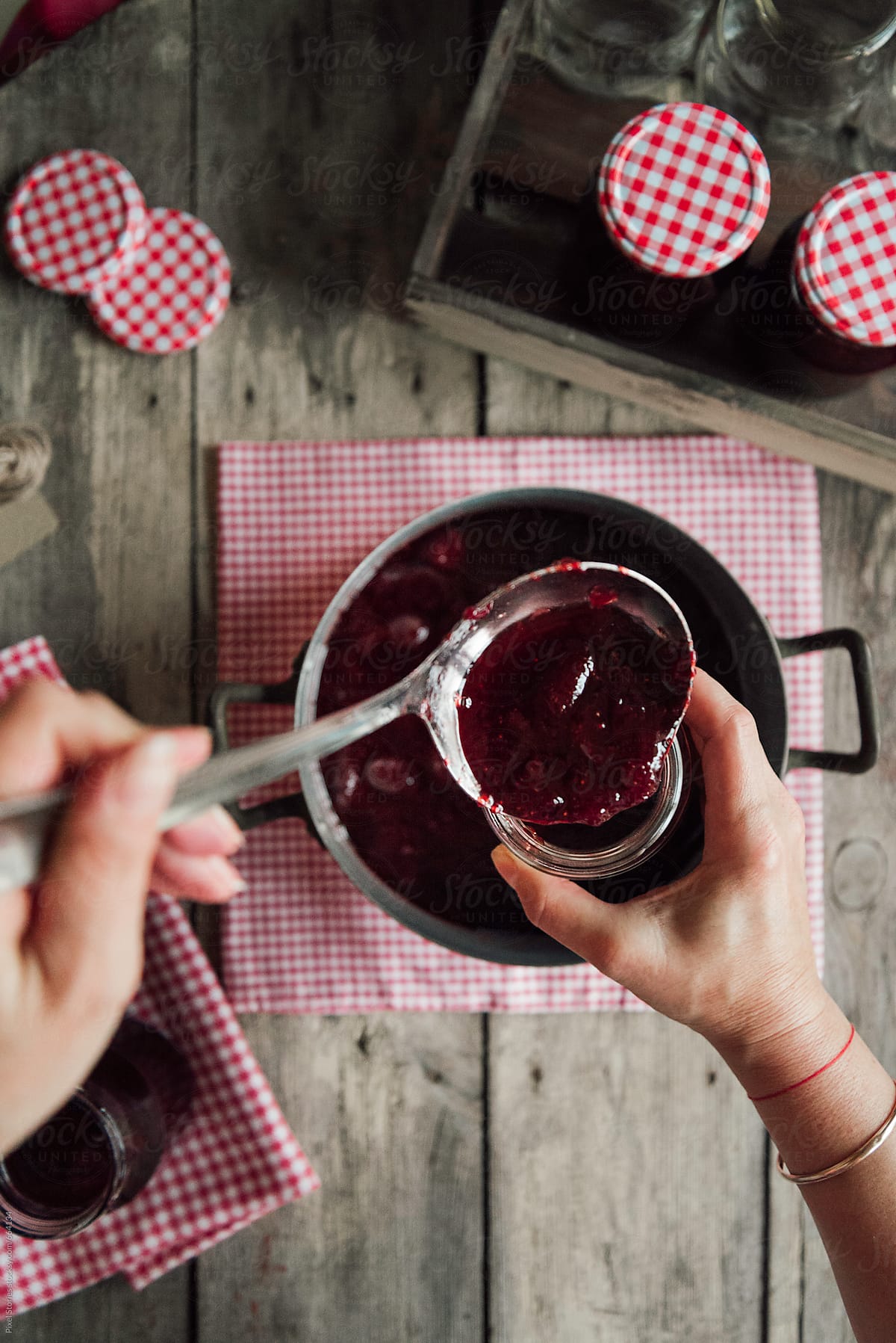 "Woman Preparing Homemade Strawberry Jam" by Stocksy Contributor ...