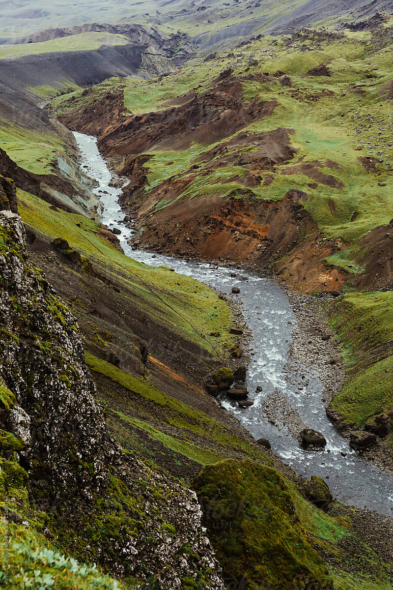 "An Epic Valley In Iceland" by Stocksy Contributor "Taylor Kampa" - Stocksy