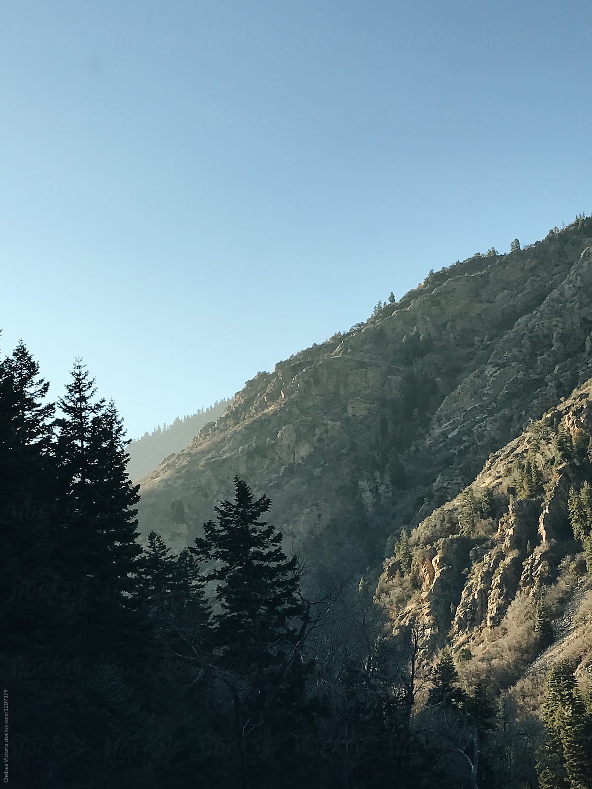 "The Wasatch Mountains At Sunset" by Stocksy Contributor "Chelsea ...