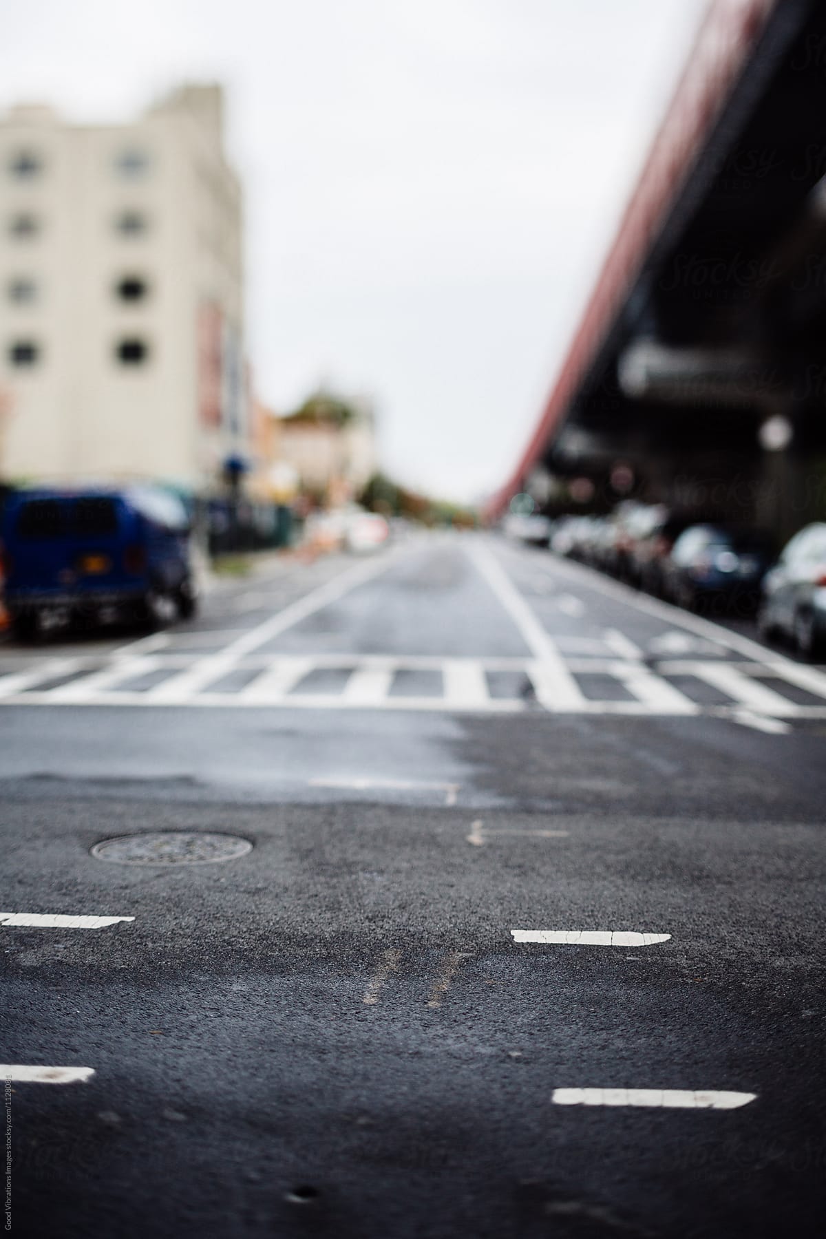"Empty Street In Brooklyn" by Stocksy Contributor "Vero." - Stocksy