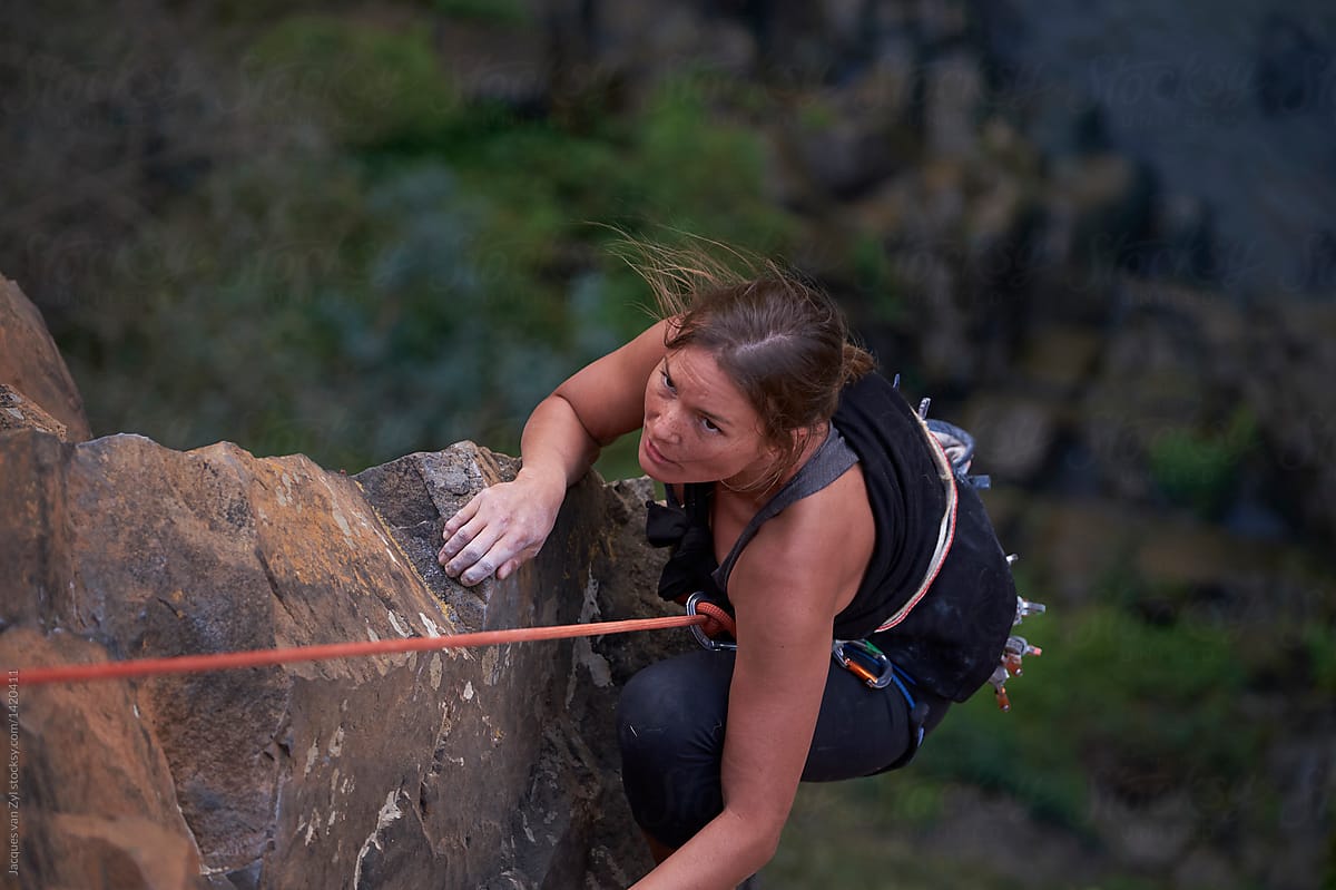 "Boven Climbing" by Stocksy Contributor "Jacques Van Zyl" - Stocksy