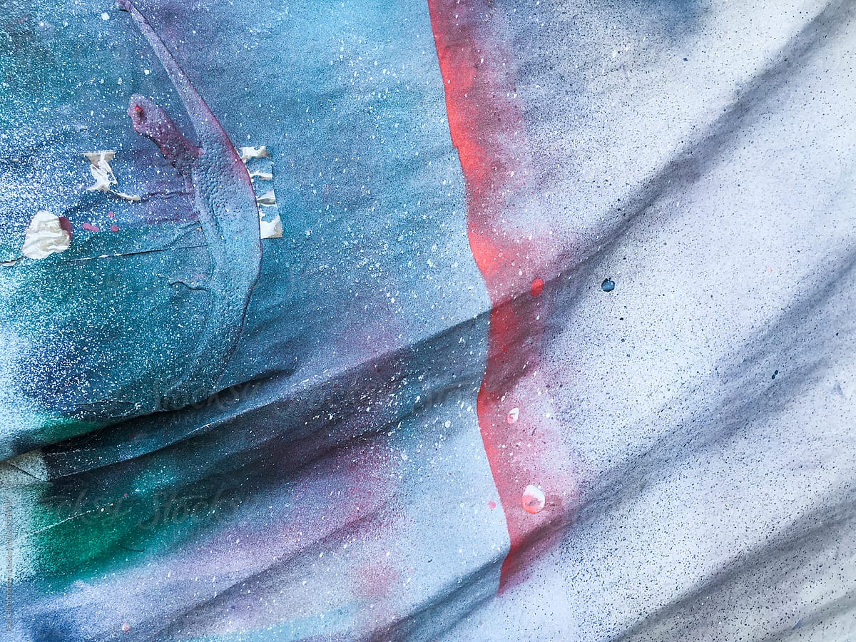 "Paint Samples And Patterns On Paper, Close Up" by Stocksy Contributor ...