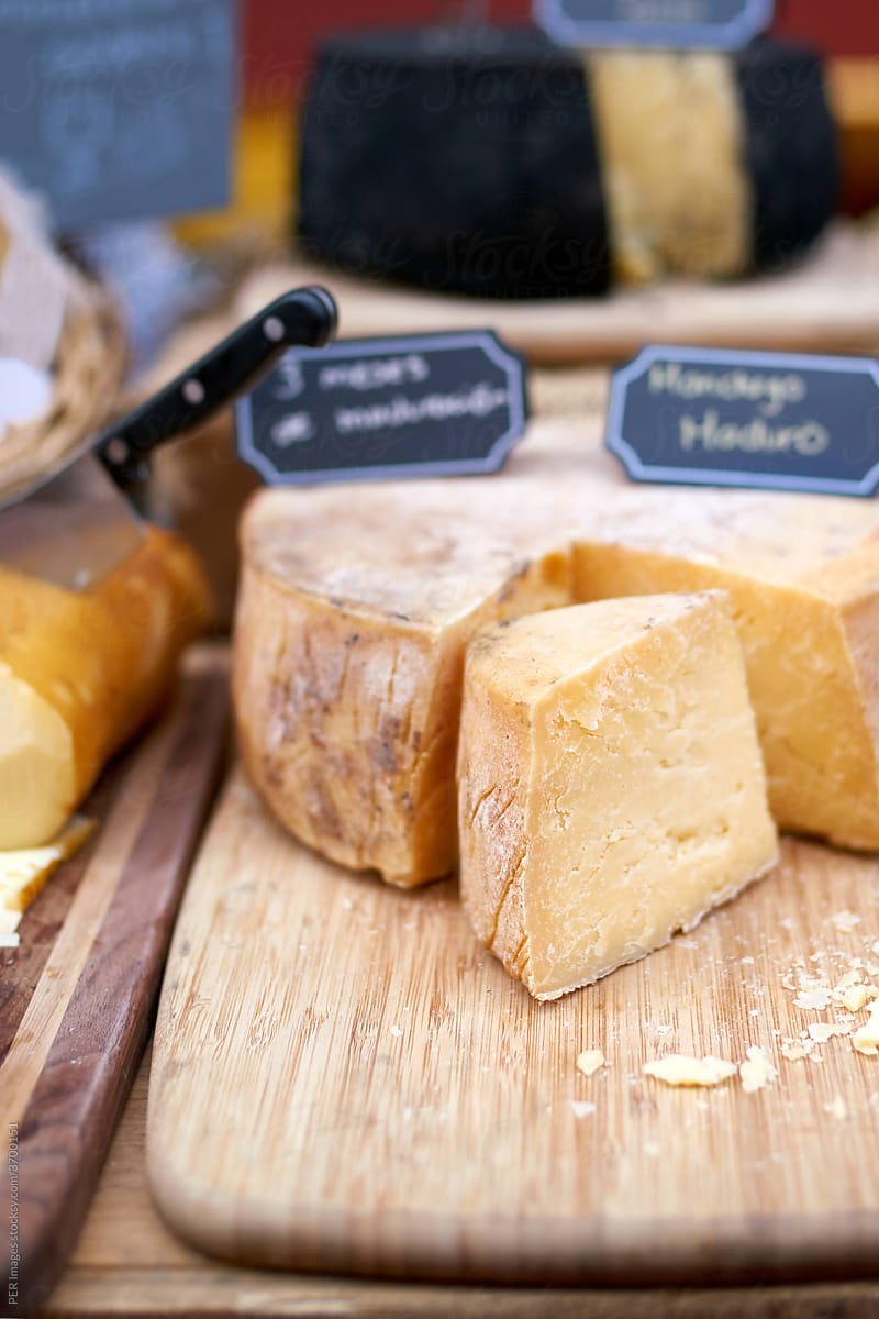 "Cheese: Aged Cheese" by Stocksy Contributor "PER Images" - Stocksy