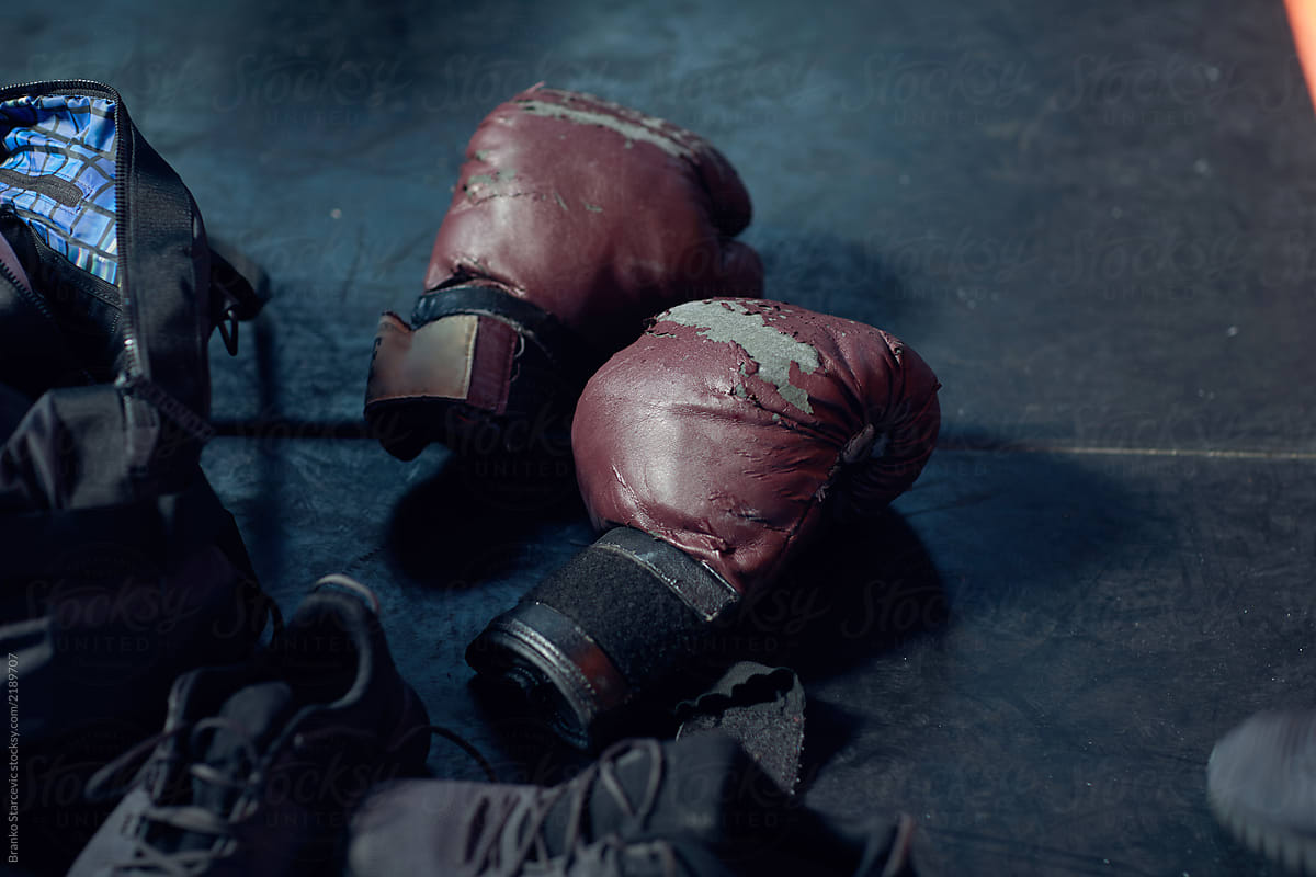 "Boxing Gloves." by Stocksy Contributor "Branko Starcevic" - Stocksy