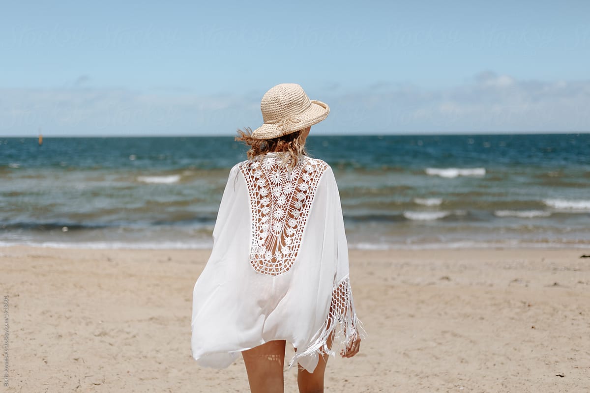 "An Anonymous Woman Standing On The Beach" by Stocksy Contributor ...