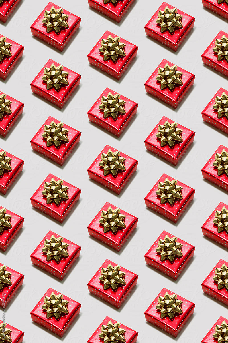 "Gift Box Seamless Pattern" by Stocksy Contributor "Ruth Black" - Stocksy