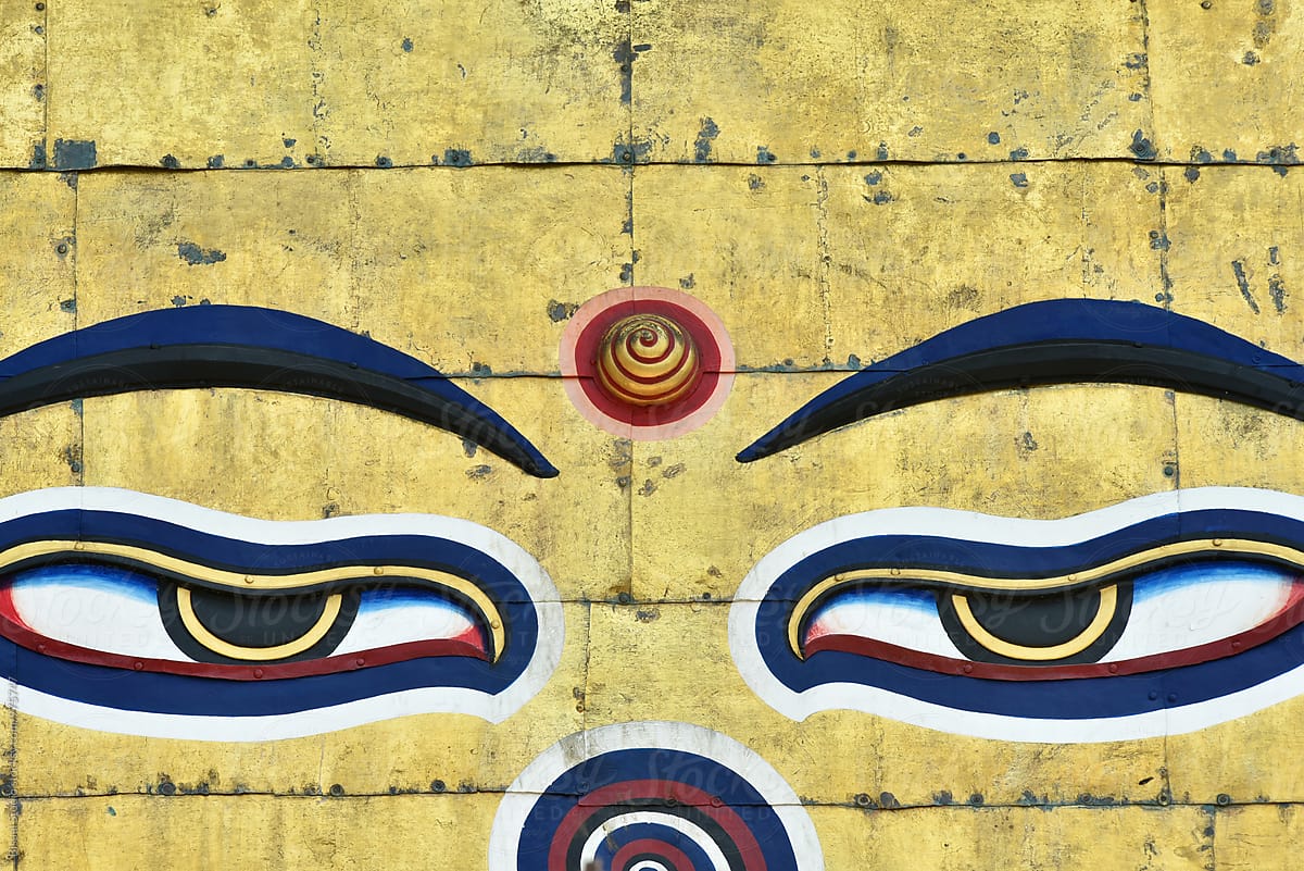 "Eyes Of Buddha" by Stocksy Contributor "Bisual Studio" - Stocksy