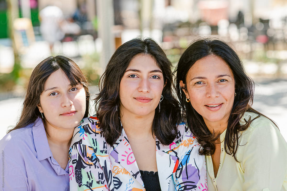 "Portrait Beautiful Family Of Women" by Stocksy Contributor "ByLorena ...