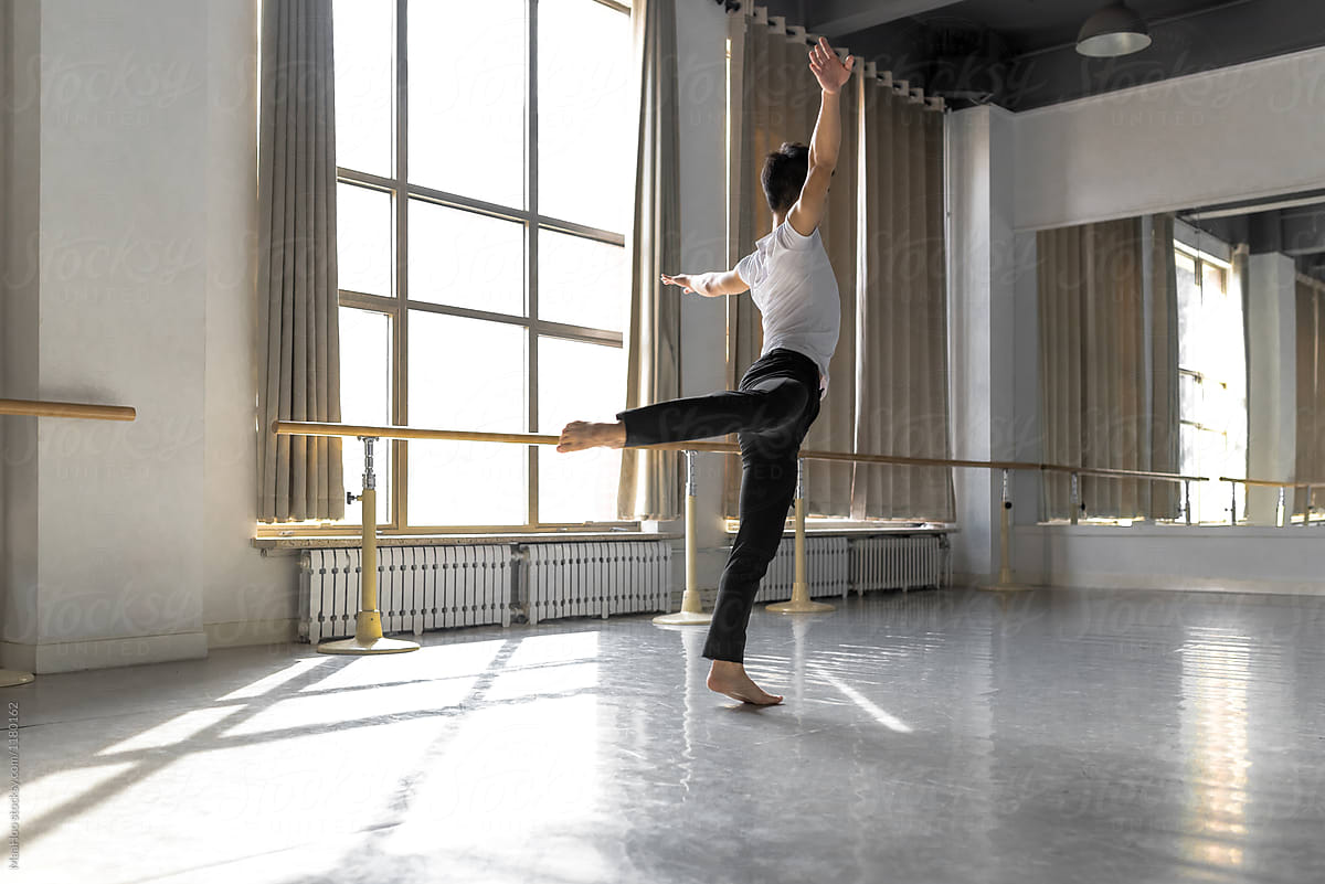"Professional Male Dancer Practicing Movement" by Stocksy Contributor ...