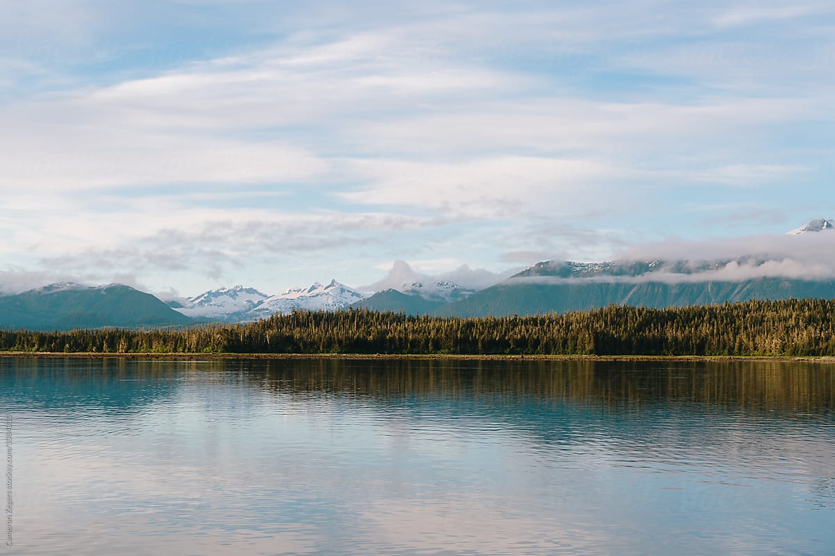 "Southeast Alaska Landscape" by Stocksy Contributor "Cameron Zegers ...