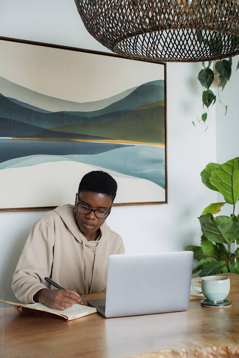 "Work From Home" by Stocksy Contributor "Kim Jay Photography" - Stocksy