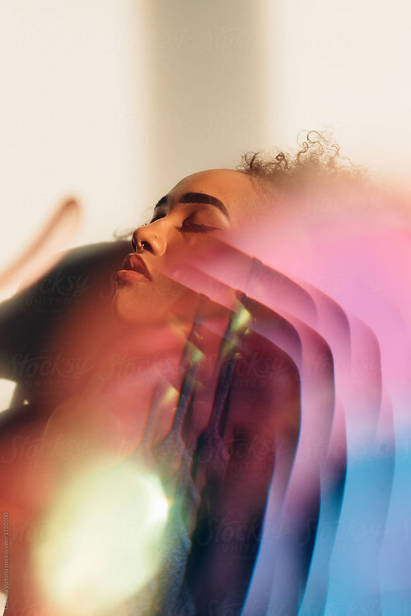 "Prismatic Images Of A Young African American Woman" by Stocksy ...