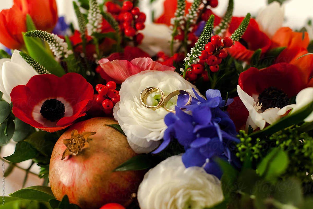 "Symbols Of Love Among Flowers" by Stocksy Contributor "Yury Goryanoy ...