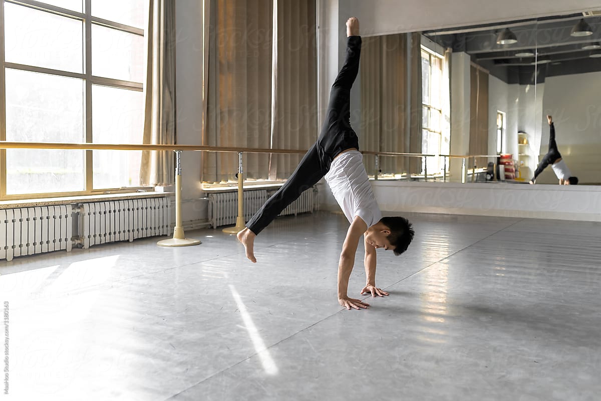 "Professional Male Dancer Practicing Movement" by Stocksy Contributor ...