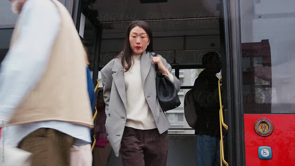"Our Bus Stop" by Stocksy Contributor "Studio Firma" - Stocksy
