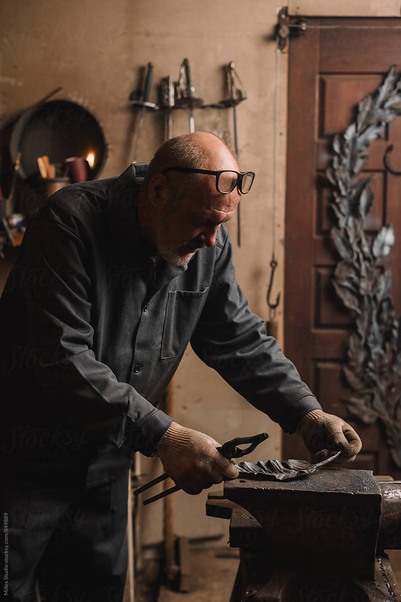 "Blacksmith Portrait" by Stocksy Contributor "Milles Studio" - Stocksy